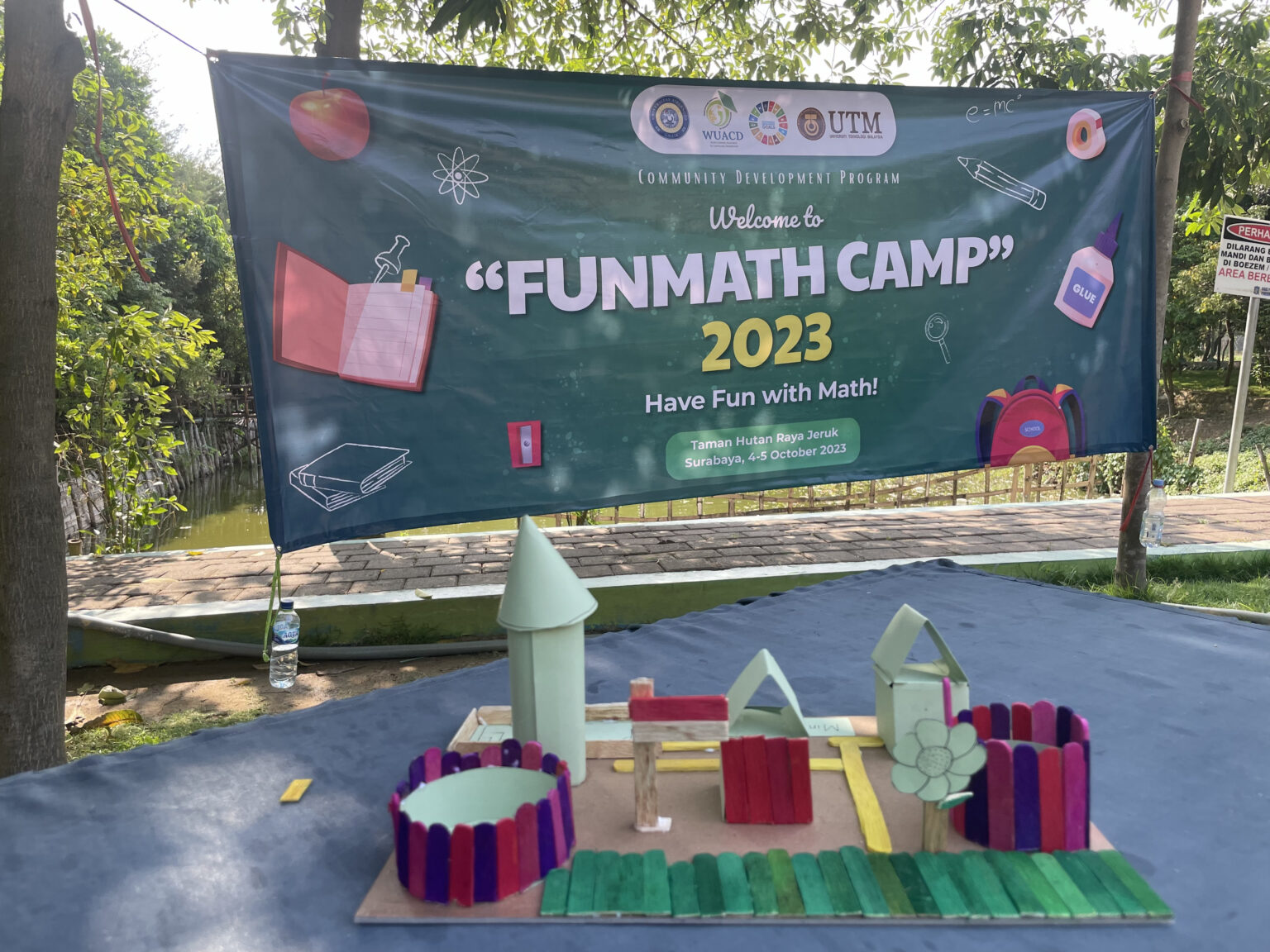 Bermain sambil Belajar Matematika lewat FunMath Camp 2023 - S1 Matematika Fakultas Sains dan ...